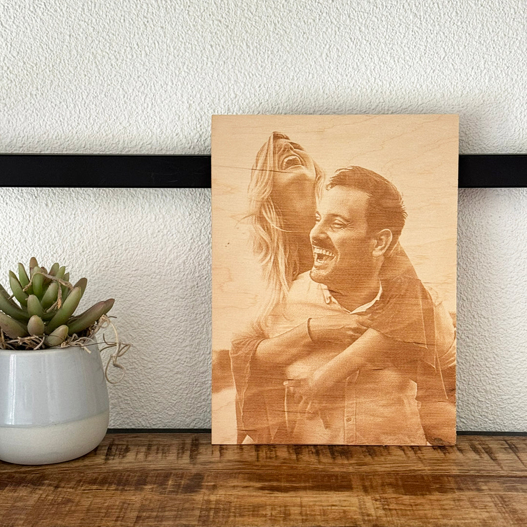 Foto gebrand op hout - Basic – Mijn Favoriete Winkeltje