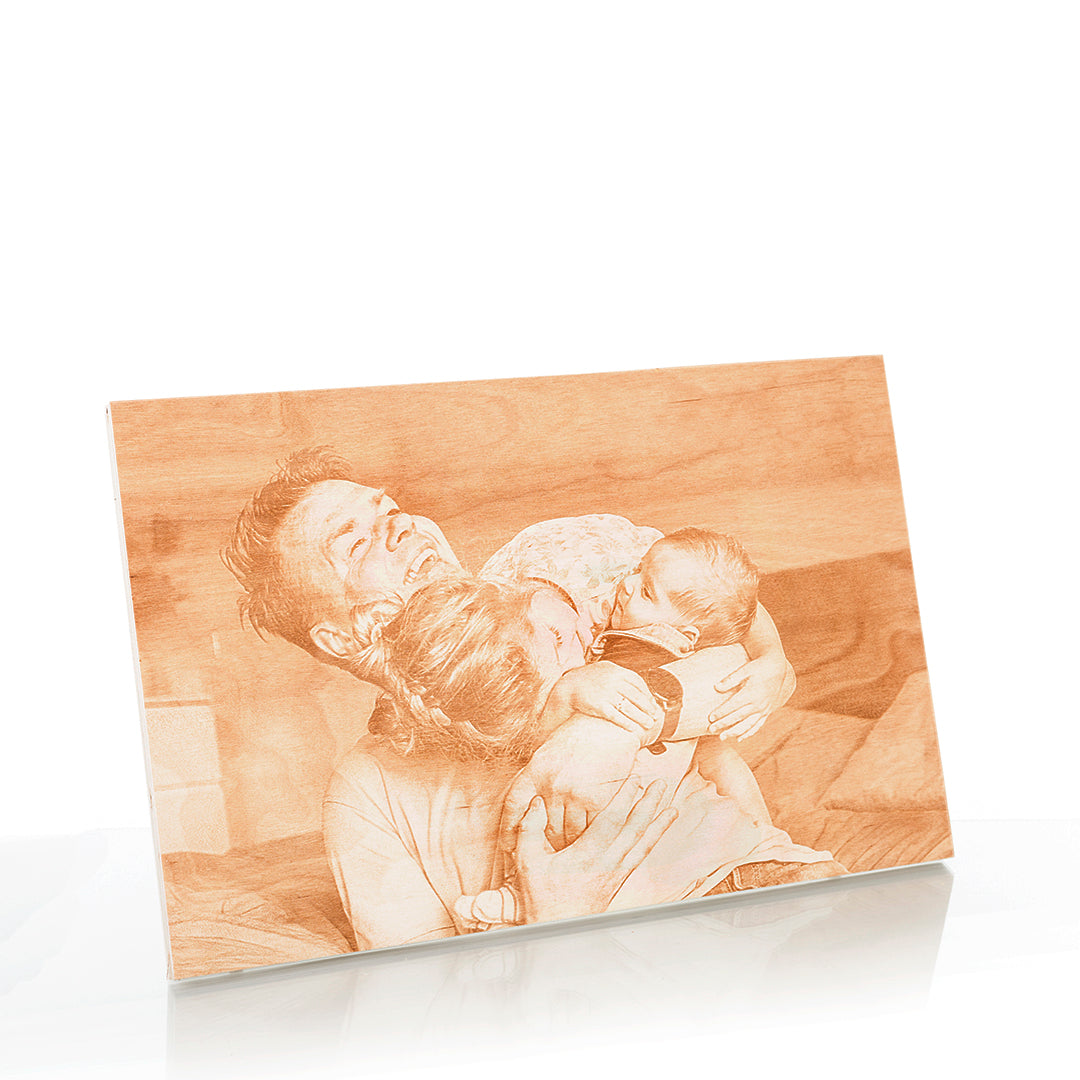 Foto gebrand op hout - DeLuxe – Mijn Favoriete Winkeltje